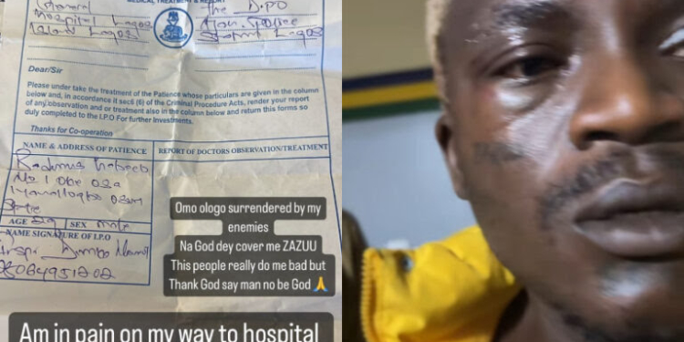 How controversial singer, Portable was attacked at his residence ...