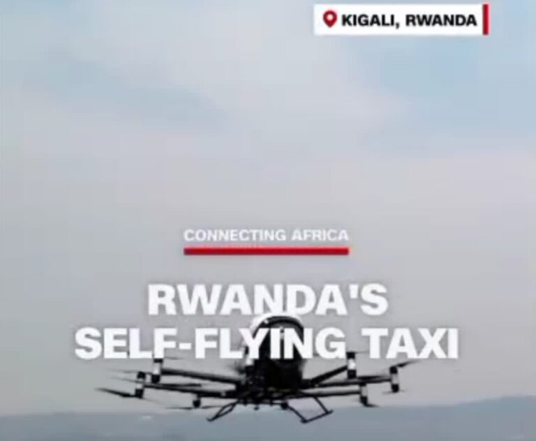 Rwanda showcases Africa’s first self-flying electric taxi - Newspeakonline